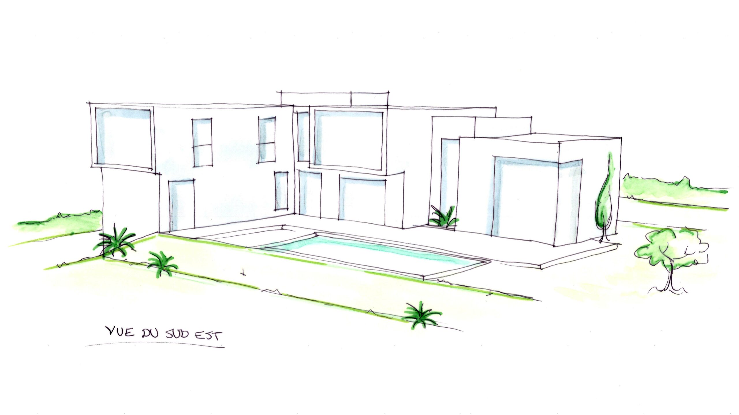 Villa contemporain JPCKHA-R01 - Villas Concept